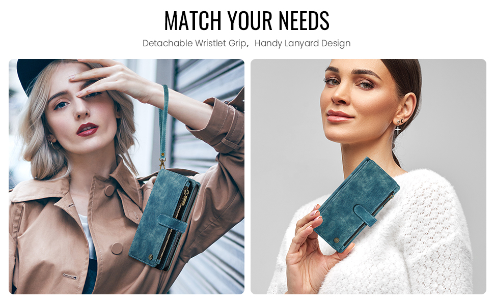 Amazon.com: Lxisxcna Samsung Galaxy S24 FE 5G Wallet Case with Card Holder Kickstand Magnetic ...