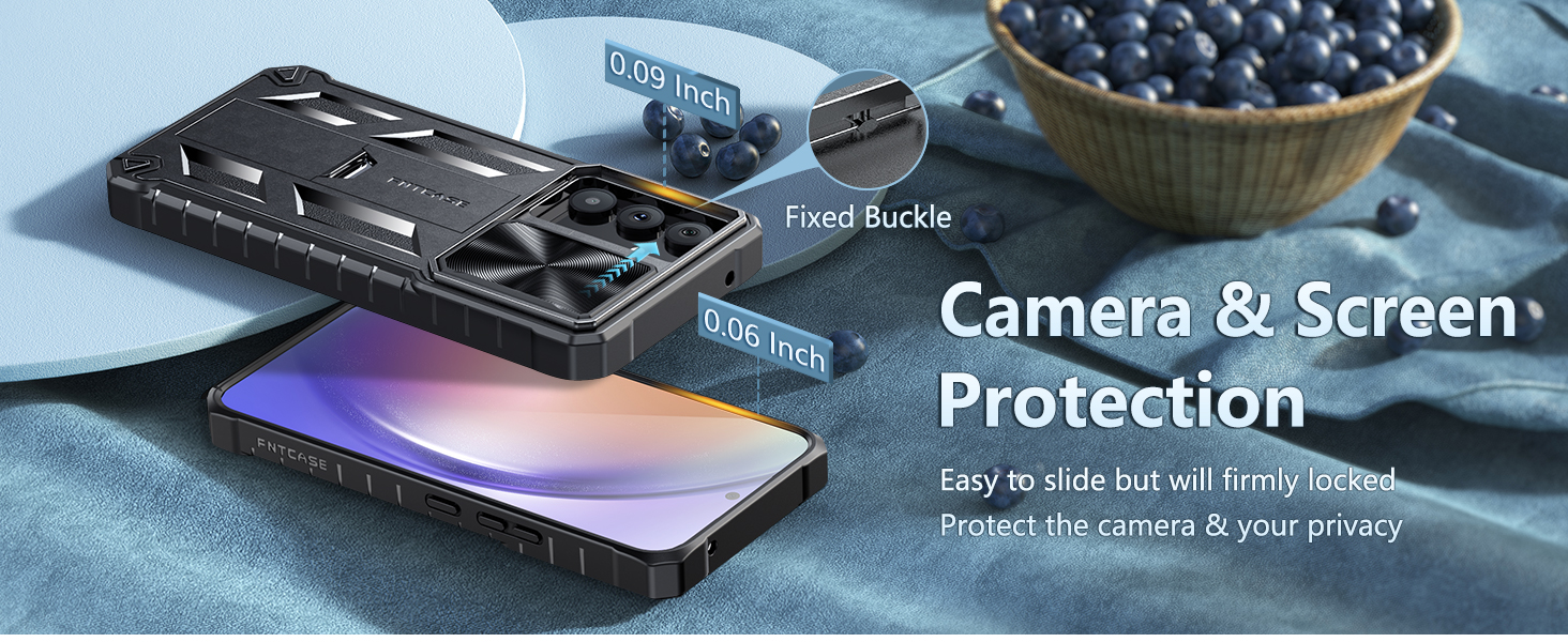Amazon.com: FNTCASE for Samsung Galaxy A54-5G Case: Military Grade Drop Proof Protection Cell ...