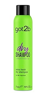 got2b Fresh It Up, No Rinse Spray to Refresh Hair in Between Washes, No White Residue, Dry ...