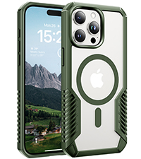 Amazon.com: MOBOSI for iPhone 15 Pro Max Case with Screen & Camera Lens Protector, [Compatible ...