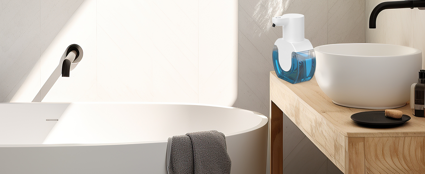 Amazon.com: Fantictas Automatic Foaming Soap Dispenser 15oz/420ml Foaming Hand Sanitizer ...