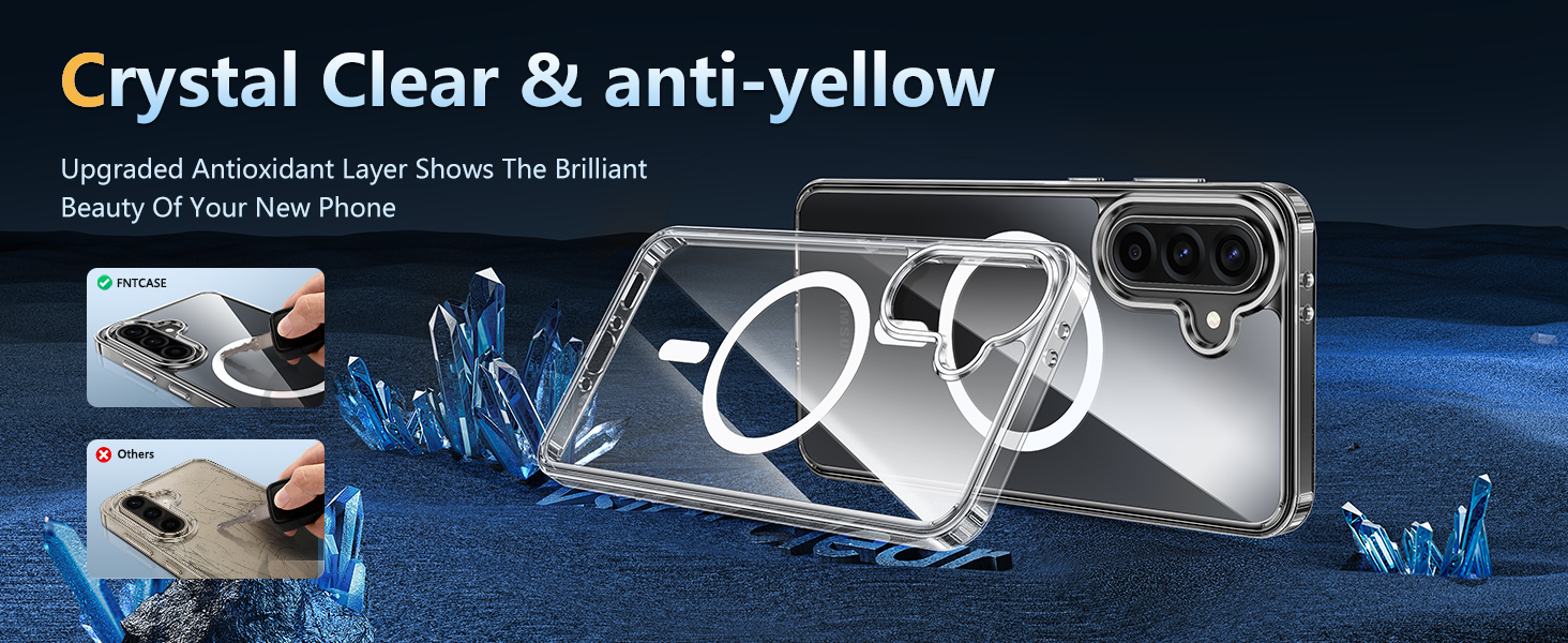 Amazon.com: FNTCASE for Samsung Galaxy A56-5G Case: for Galaxy A36 5G Phone Case Military Grade ...