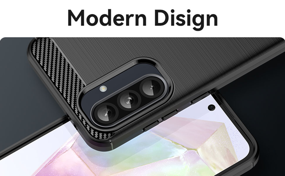 Amazon.com: Osophter for Galaxy A36 5G Case: with Screen Protector Shock-Absorption Flexible TPU ...