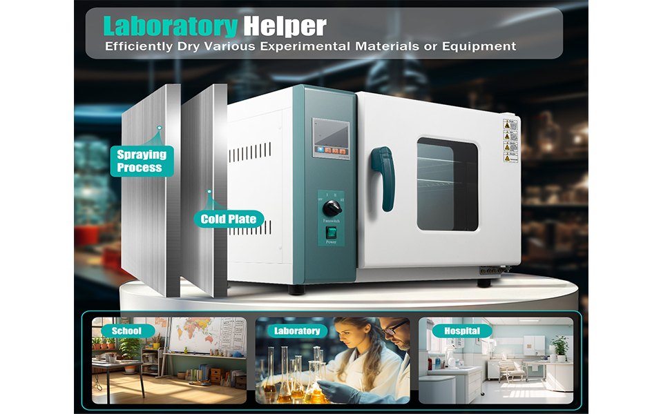 Amazon.com: 110V 1000W Horizontal Electric Blast Drying Oven 45L/12Gal Lab Forced Air Convection ...