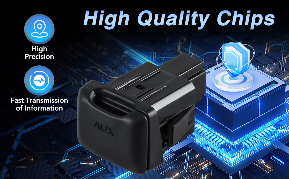 Amazon.com: KPALAG Auxiliary Input Jack Repair Assembly Audio Stereo Adapter Input Jack Aux Port ...