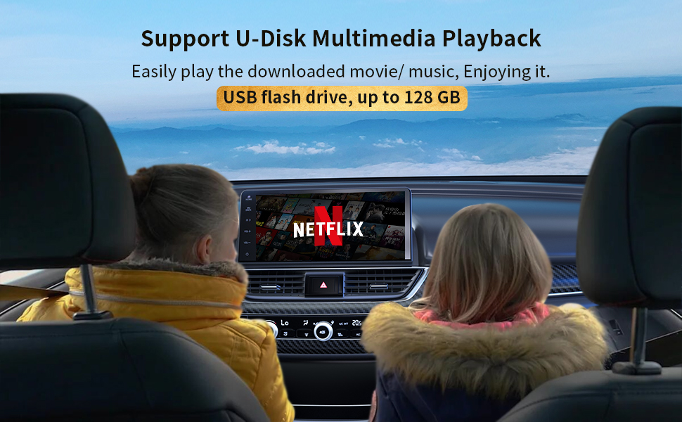 Amazon.com: Ottocast Wireless CarPlay Android Auto Adapter Built-in YouTube/Netflix - Support TF ...