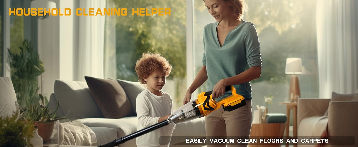 Amazon.com - IRONFIST Vacuum Cleaner for DEWALT 20V MAX Batteries, Cordless handheld Stick ...