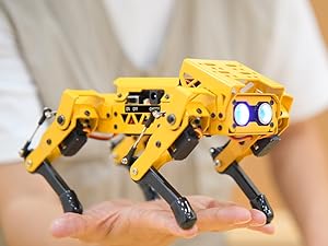 Amazon.com: MechDog Robot Dog for Arduino Python Scratch microbit Starter Robot Kit AI Vision ...