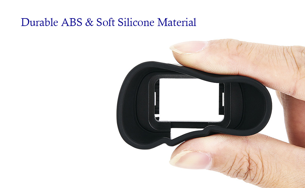 Amazon.com : KIWIFOTOS Soft Long FDA-EP19L Replacement Viewfinder Eyecup Eye Cup Eyepiece for ...