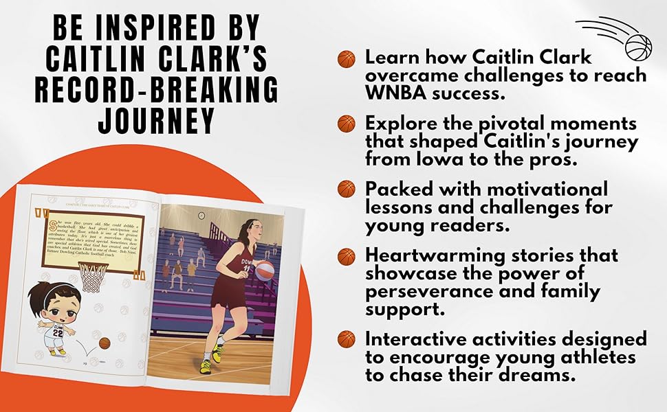 Caitlin Clark: Basketball Dreams Come True (Inspiring Biography For ...