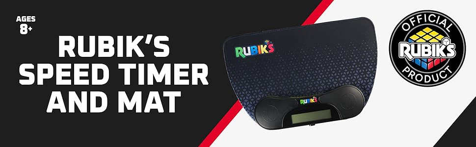 Amazon.com: Rubik’s Cube, Speed Timer & Mat, Ergonomic Display Device ...