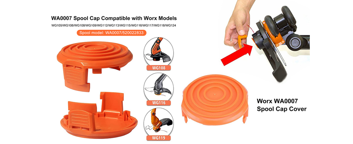 Amazon.com : Kaberalty WA0007 50022833 Weed Eater Replacement Spools Cap Covers Compatible with ...