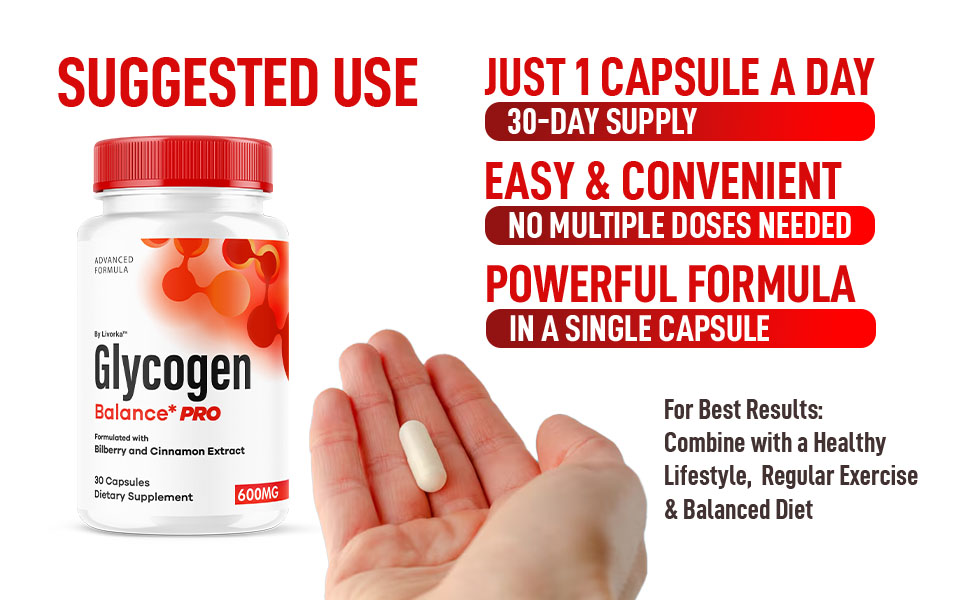 Amazon.com: (2 Pack) Glycogen Balance Pro Capsules, Official GlycogenBalance Pro Premium Formula ...