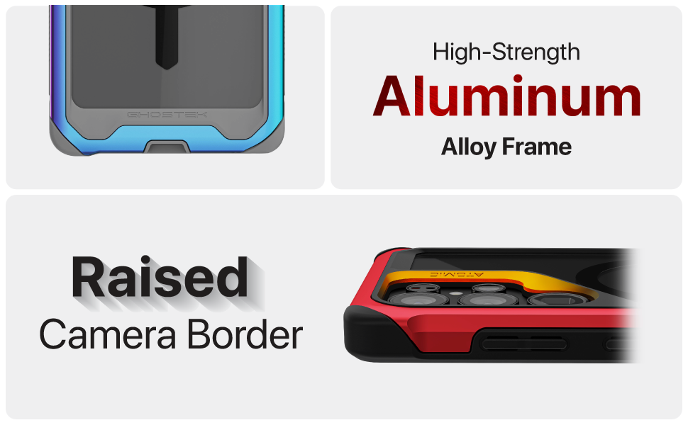 Amazon.com: Ghostek Atomic Slim Samsung Galaxy S25 Ultra Case MagSafe Compatible, Magnetic Clear ...