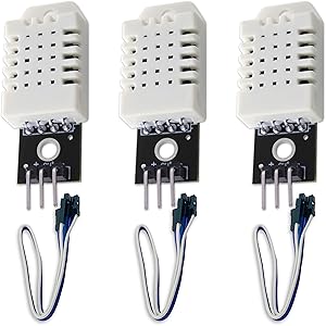 3pcs DHT22 AM2302 Digital Temperature Humidity Sensor Module Compatible ...