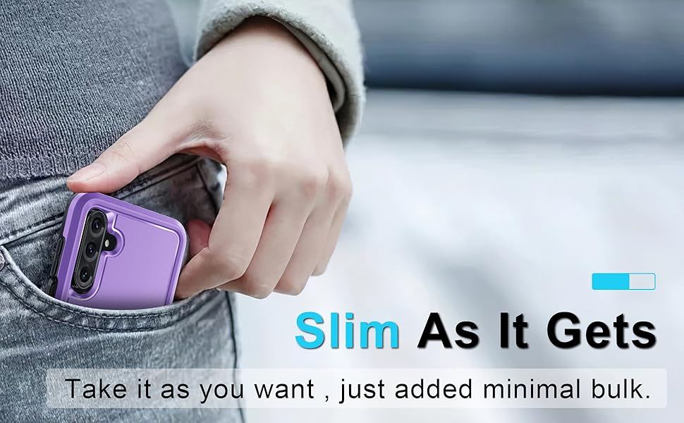 Amazon.com: Janmitta Compatible with Samsung Galaxy A26 5G Case with Screen Protector+Camera ...