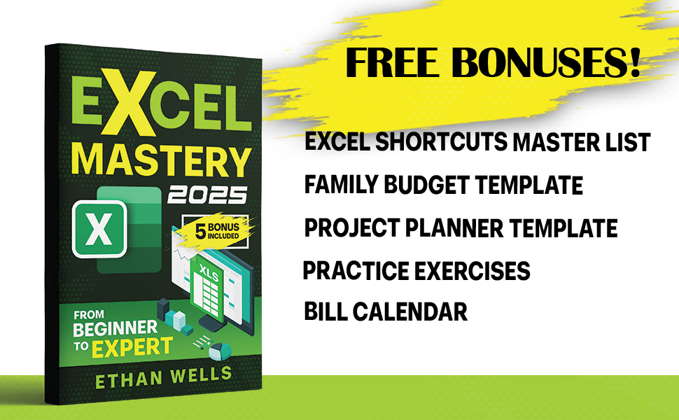 Microsoft Excel Mastery: From Beginners to Experts – The Complete Guide to Formulas, Functions ...