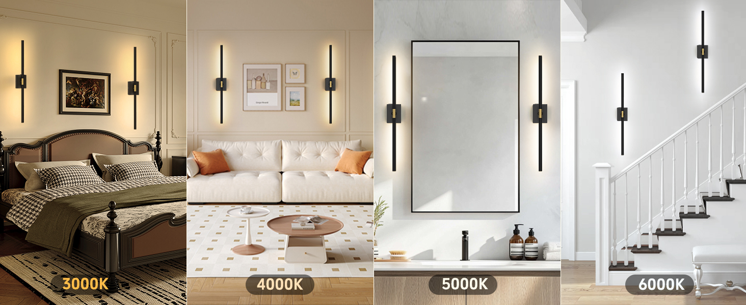 Tengdes Battery Operated Wall Sconces Set of 2 – 10000mAh Rechargeable ...