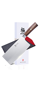 Amazon.com: KYOKU 7 Inch Nakiri Knife - Daimyo Series 12" Vegetable Cleaver with Ultra Sharp 7 ...