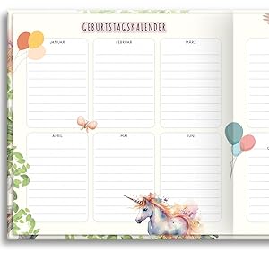 Schulfreunde - EINHORN: ein Album für meine Freunde, Geschenk für Schultüte Einschulung ...