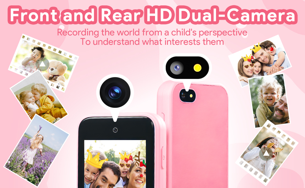 Amazon.com: Yuuchoringee Kids Smart Phone for Girls, Learning Gifts for ...