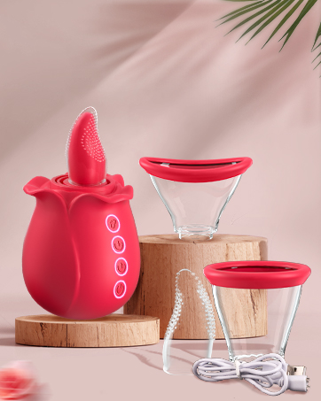 Sucking Vibrator Sex Toys for Women, 3 Sucking 7 Tongue Licking Clitoris Vibrators with 2 ...