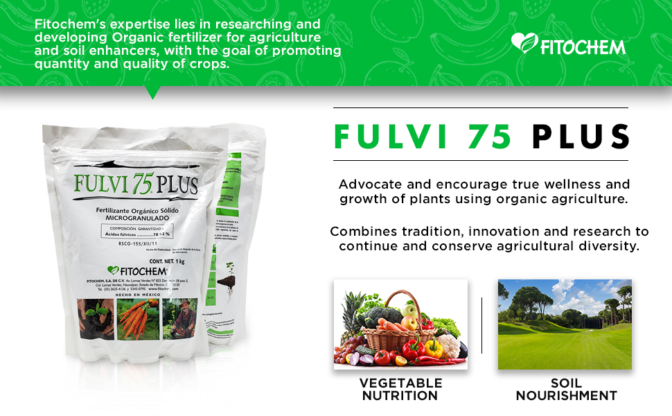 Amazon.com : Fulvi 75 Organic Growers Power Solution, Fertilizer Plant Booster, Real Fulvic Acid ...