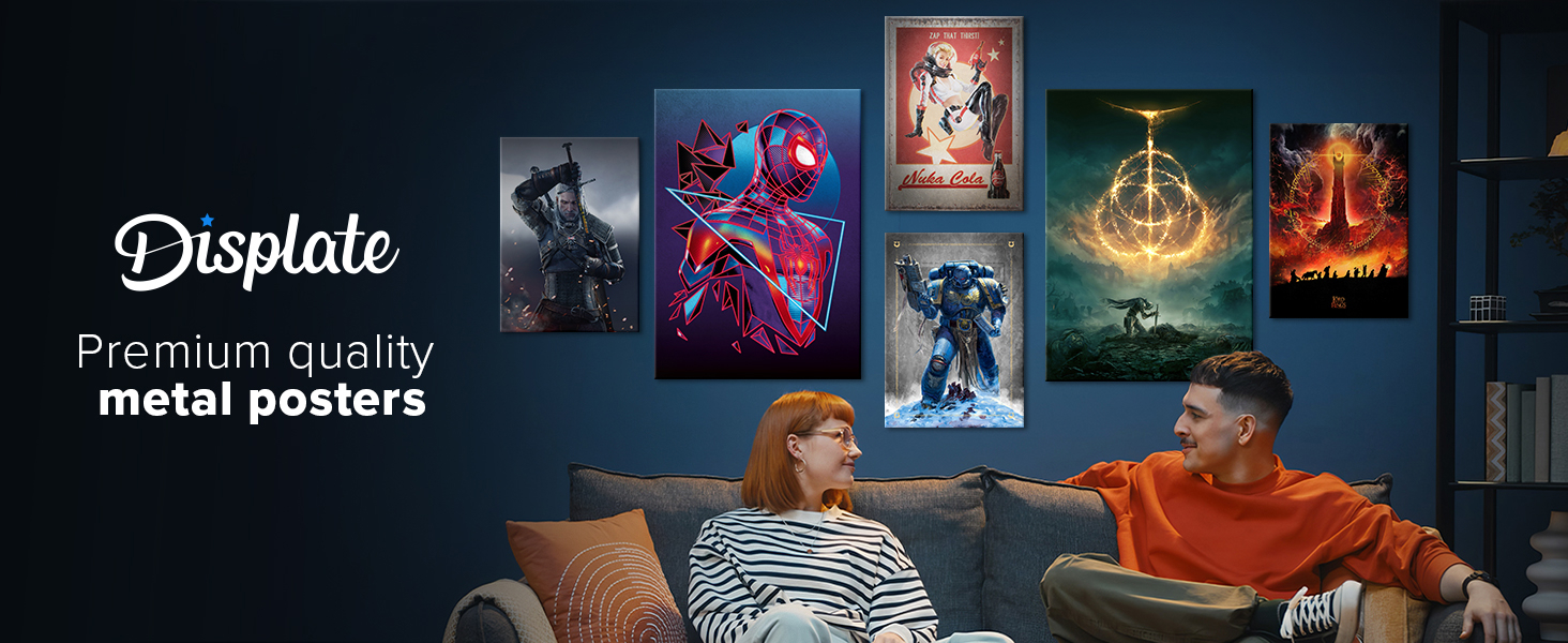 Amazon.com: Displate Metal Poster - Star Wars - Sith Lords - Darth ...