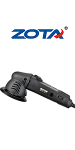 Amazon | ZOTA ポリッシャー 車、125mm裏板電動ポリッシャー、【PSE認証済】100V六段変速 ダブルアクションポリッシャー 540W カーポリッシャー 小型 ランダム軌道車 ...