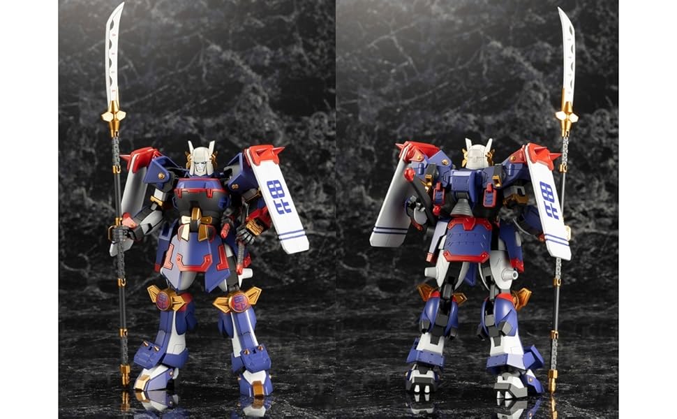 Amazon | フレームアームズ 謙信 全高 約165mm 1/100スケール プラモデル 成型色 FA119 | プラモデル 通販