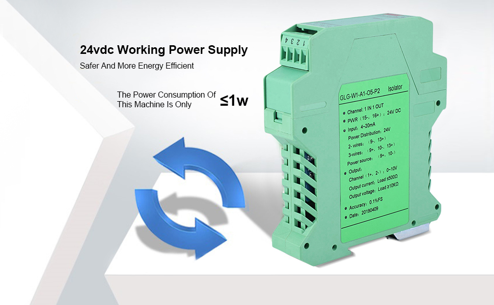Amazon.com: messumformer 4-20mA to 0-10V Converter, Transmitter 4-20mA PLC Detect Conditioner DC ...