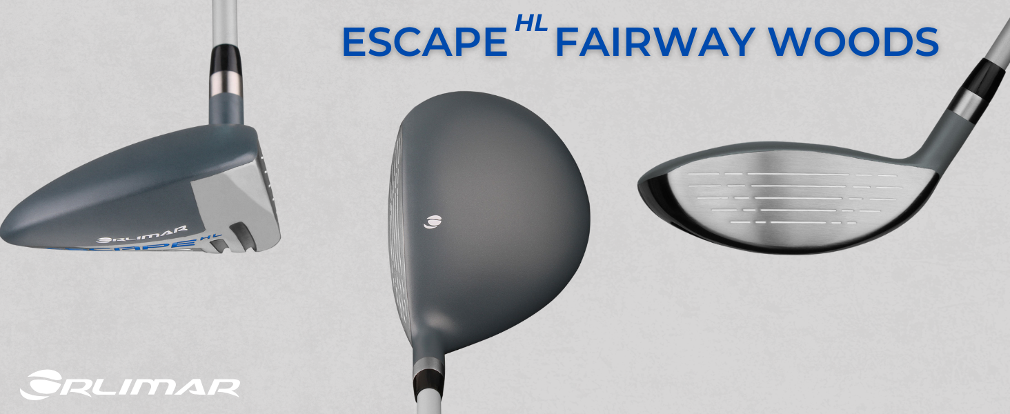 Amazon.com : Orlimar Escape HL #3 Fairway Wood Golf Club for Women, Left Handed, Ladies Flex ...