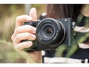 TTARTISAN AF 27mm f2.8 APS-C Frame Lens Ultra-Compact Pancake Lens for Fuji X Mount Cameras for ...