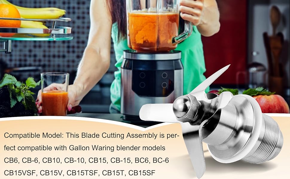 Amazon.com: 502977 Blending Assembly Blade Cutting Assembly Blender Part 502977 502975 18396 ...