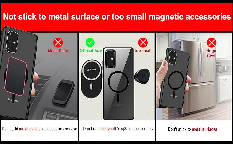 Amazon.com: Guizzcg for Samsung Galaxy S20 Plus Magnetic Case ...