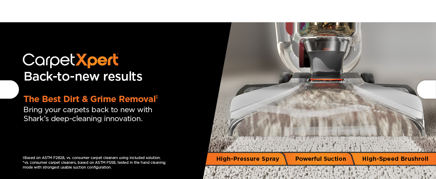 Shark CarpetXpert with StainStriker, Area Rug & Upholstery Cleaner for ...