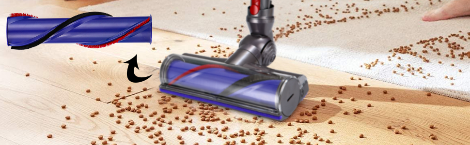 Amazon.com: Yakerooter V8 Replacement Brush Brushbar Roller Brush ...