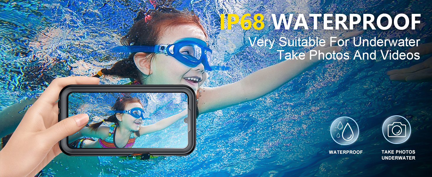 Amazon.com: SPIDERCASE for Samsung Galaxy A16 5G Case Waterproof,Built-in Screen & Camera Lens ...