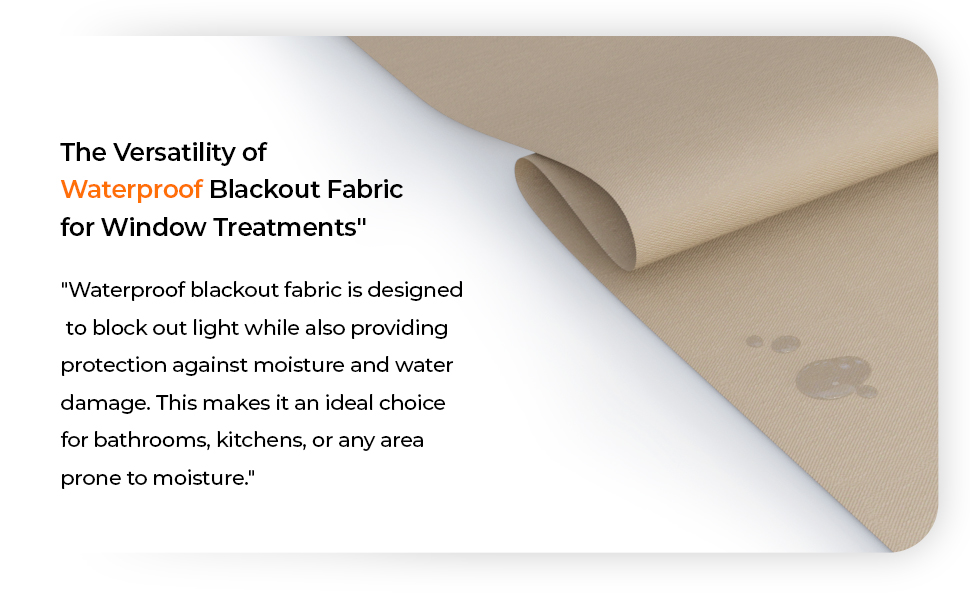 HIPPO 100% Blackout Roller Blinds for Windows UV Protection, Waterproof, Room Darkening, Corded ...