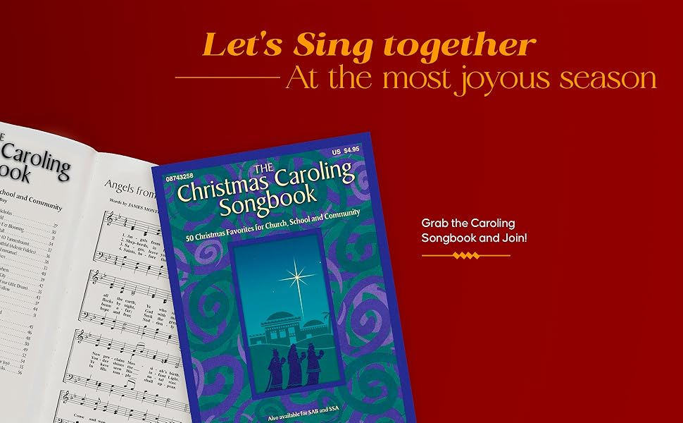 The Christmas Caroling Songbook | SATB Sheet Music Collection for ...