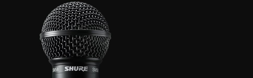 Shure SM58 Pro XLR Dynamic Microphone - Professional Studio & Live Performance Cardioid Mic for ...