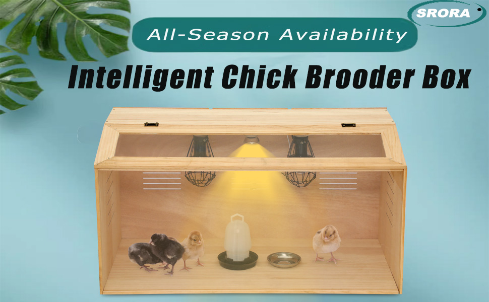 Amazon.com : Intelligent Chick Brooder Box with Thermostat for Small Animals,Incubators Brooder ...