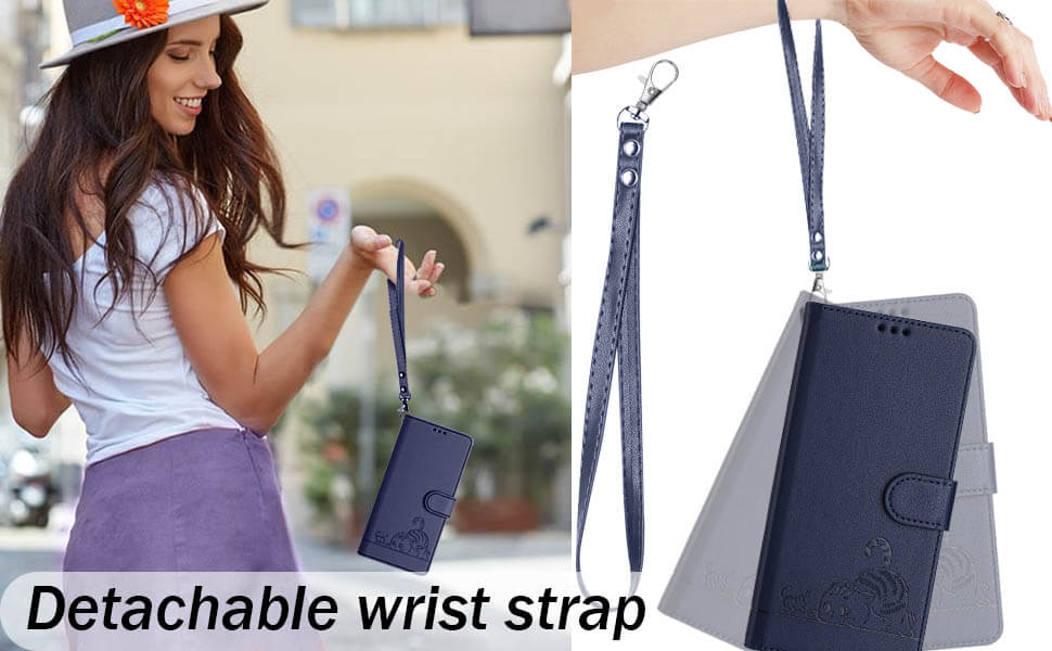 Amazon.com: Moment Dextrad for Galaxy A15 5G Phone Case, Wallet RFID Blocking Card Holder Slots ...