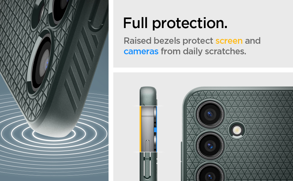 Spigen Case for Samsung Galaxy S24 Plus Case: Liquid Air [Air Cushion Technology] for Samsung ...