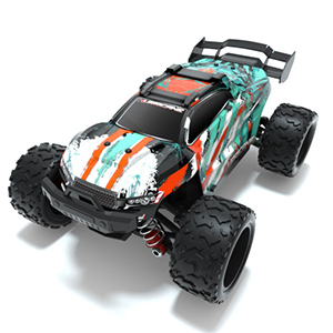 Amazon.com: RC Monster 1:18 Scale Remote Control Truck, 38KM/H High Speed 4WD RC Cars ...