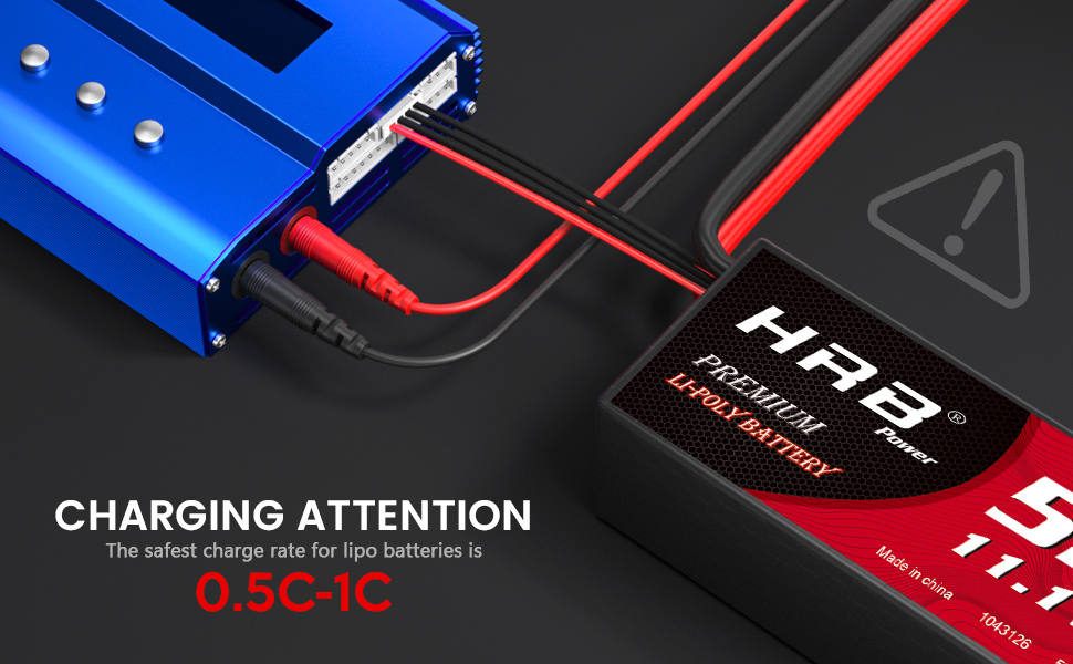 Amazon.com: HRB 2packs 3S Lipo Battery with EC5 Plug 5200mAh 11.1V 120C Hardcase RC Lipo Battery ...