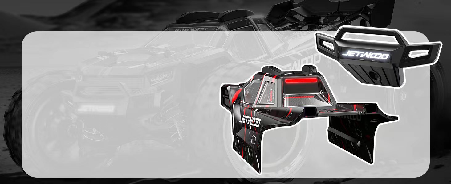 Amazon.com: Jetwood 1/14 All Terrain Super Fast Remote Control Car for Adults, 50mph Electric ...