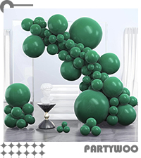 Amazon.com: PartyWoo Lime Green Balloons, 140 pcs Lime Balloons Different Sizes Pack of 18 Inch ...