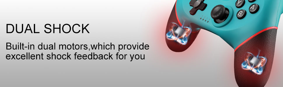 Diswoe Manette sans Fil Compatible pour Switch/Switch Lite/Switch OLED, Bluetooth Manette Switch ...