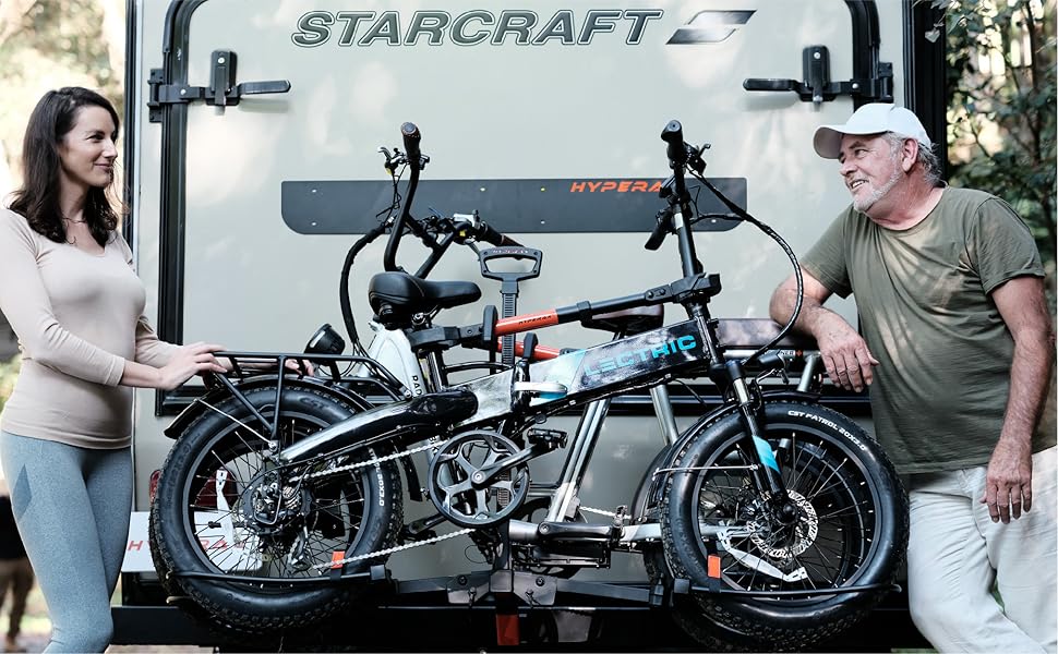 Amazon.com: HYPERAX Special Combo -Volt RV with E-Bike Adapter &Locking Cable (L)& 2 xProtective ...